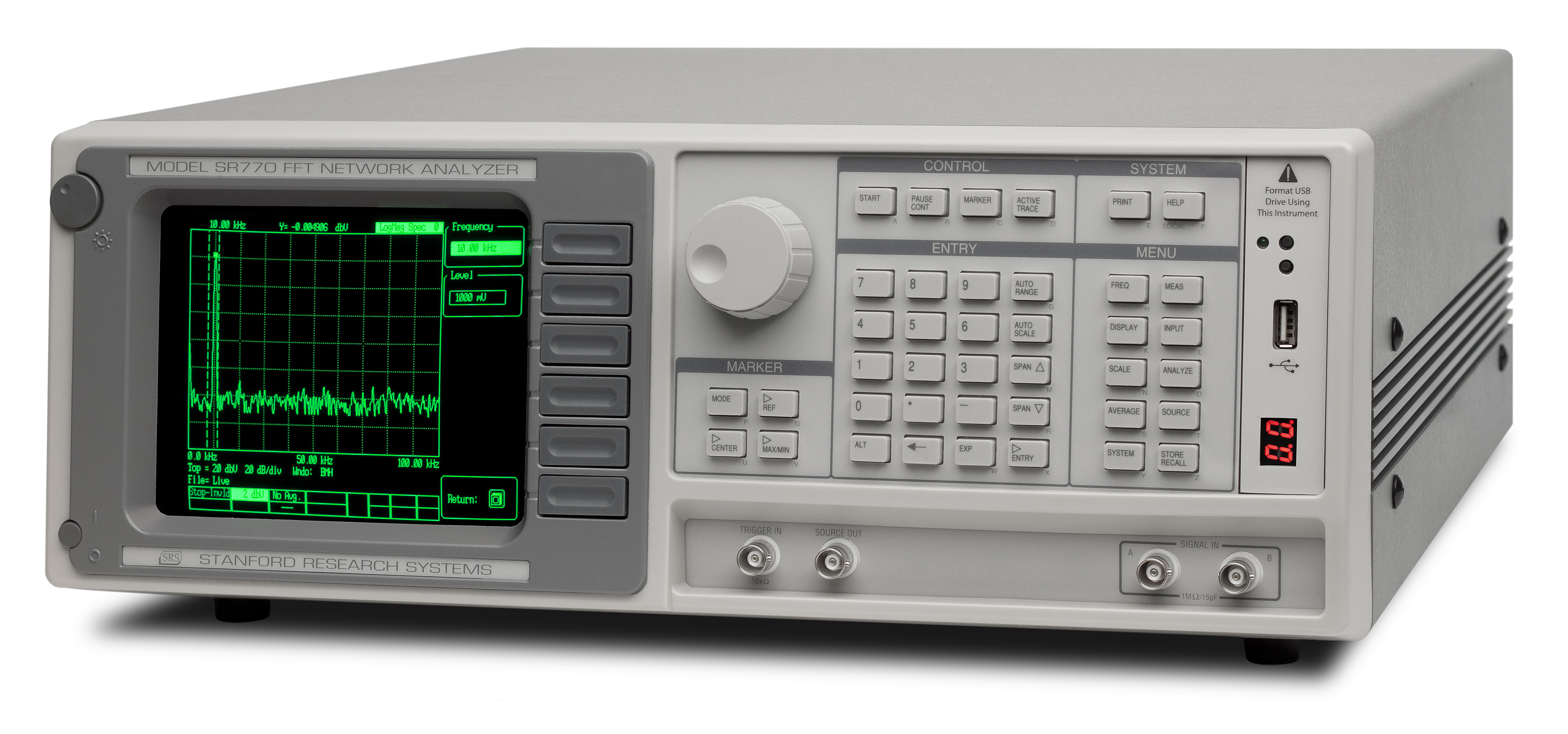 FFT Spectrum Analyzer SR770